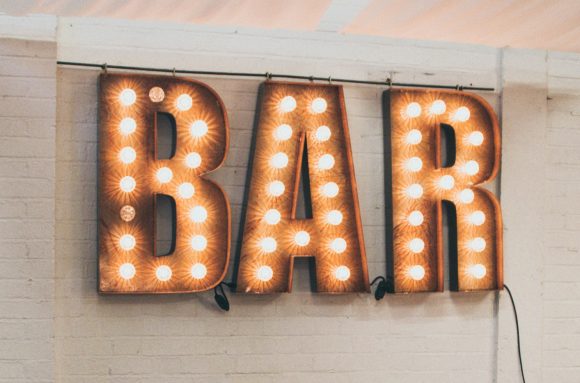 Rustic 3ft Light Up Bar Letters Hire in Eastbourne, Sussex | Rent Event
